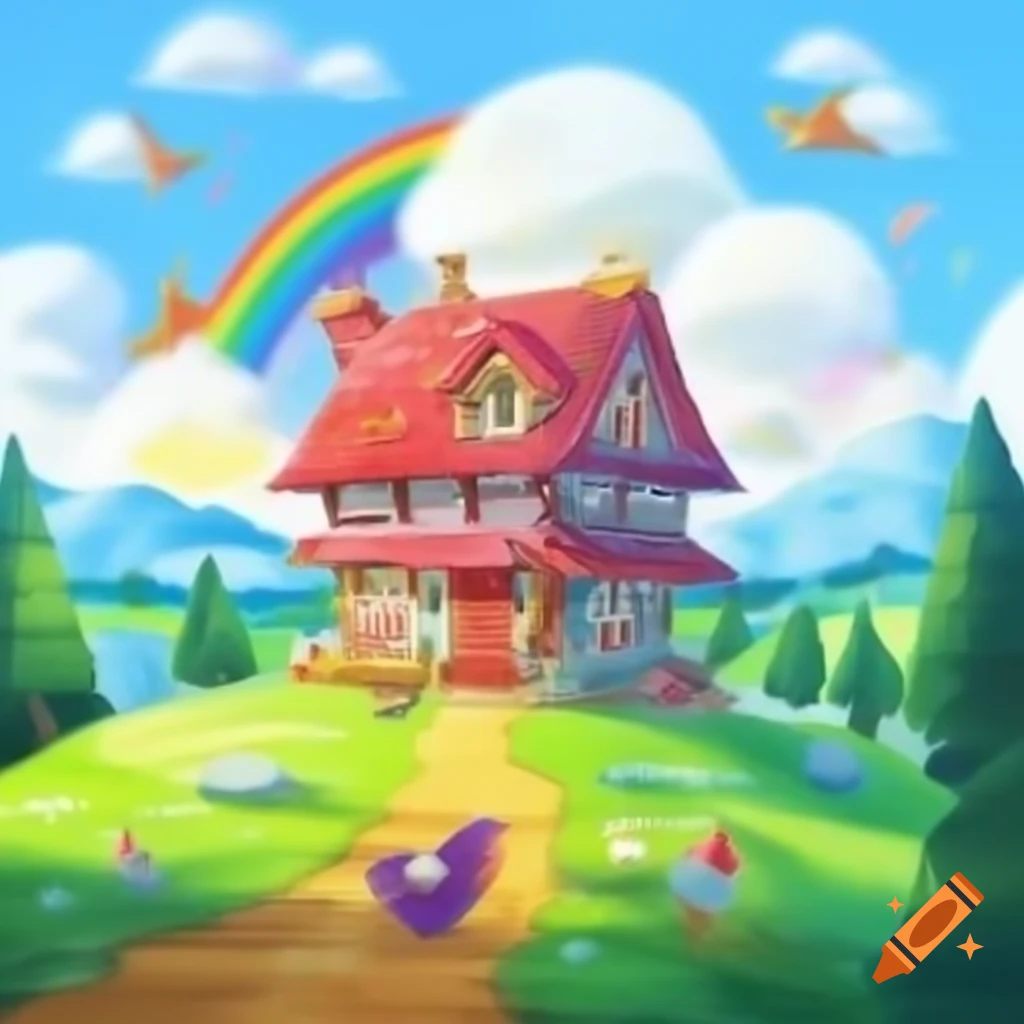 Cartoons House Of Sweets