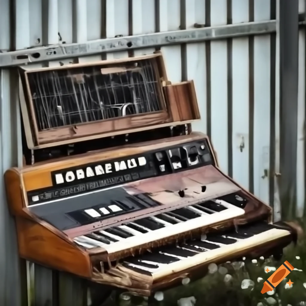 Junkyard of vintage keyboards including Fender Rhodes, Wurlitzer, and ...