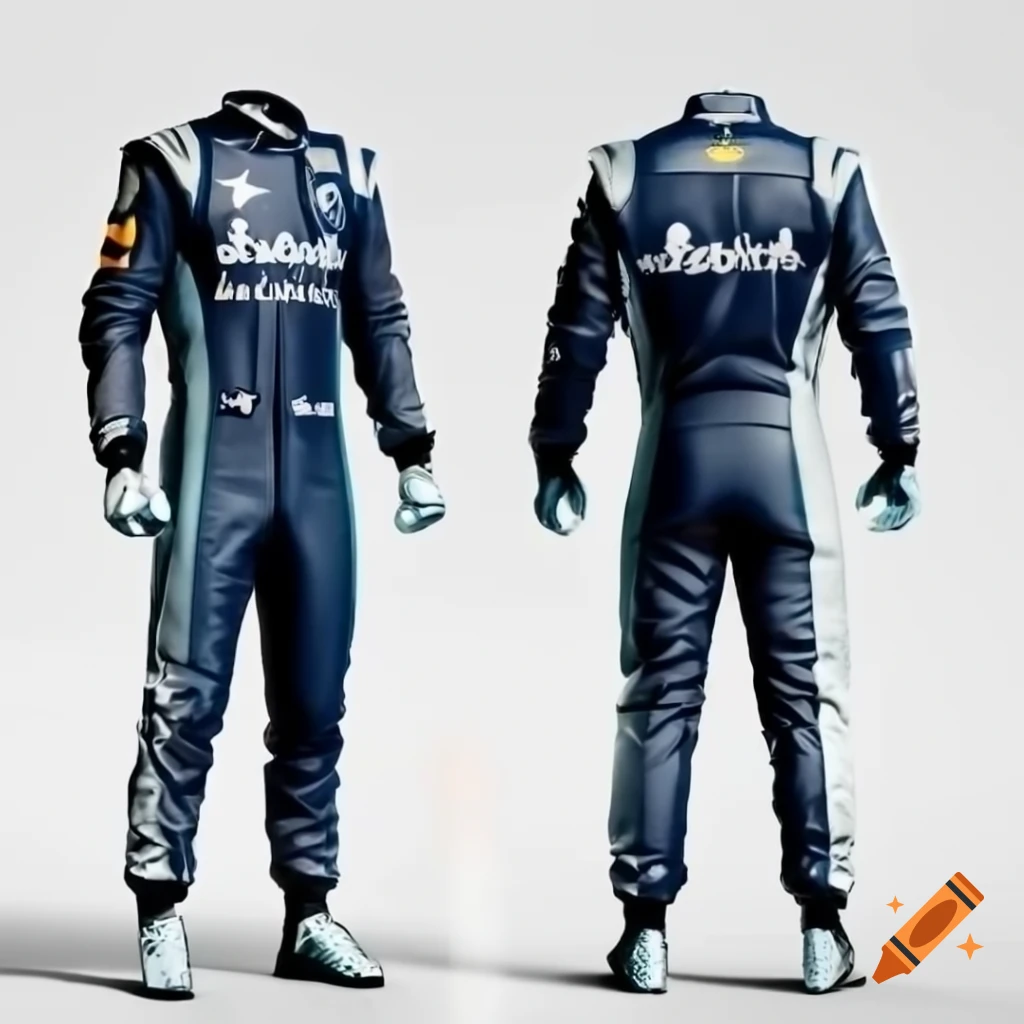 High-resolution digital rendering of Formula 1 racing suit for ...