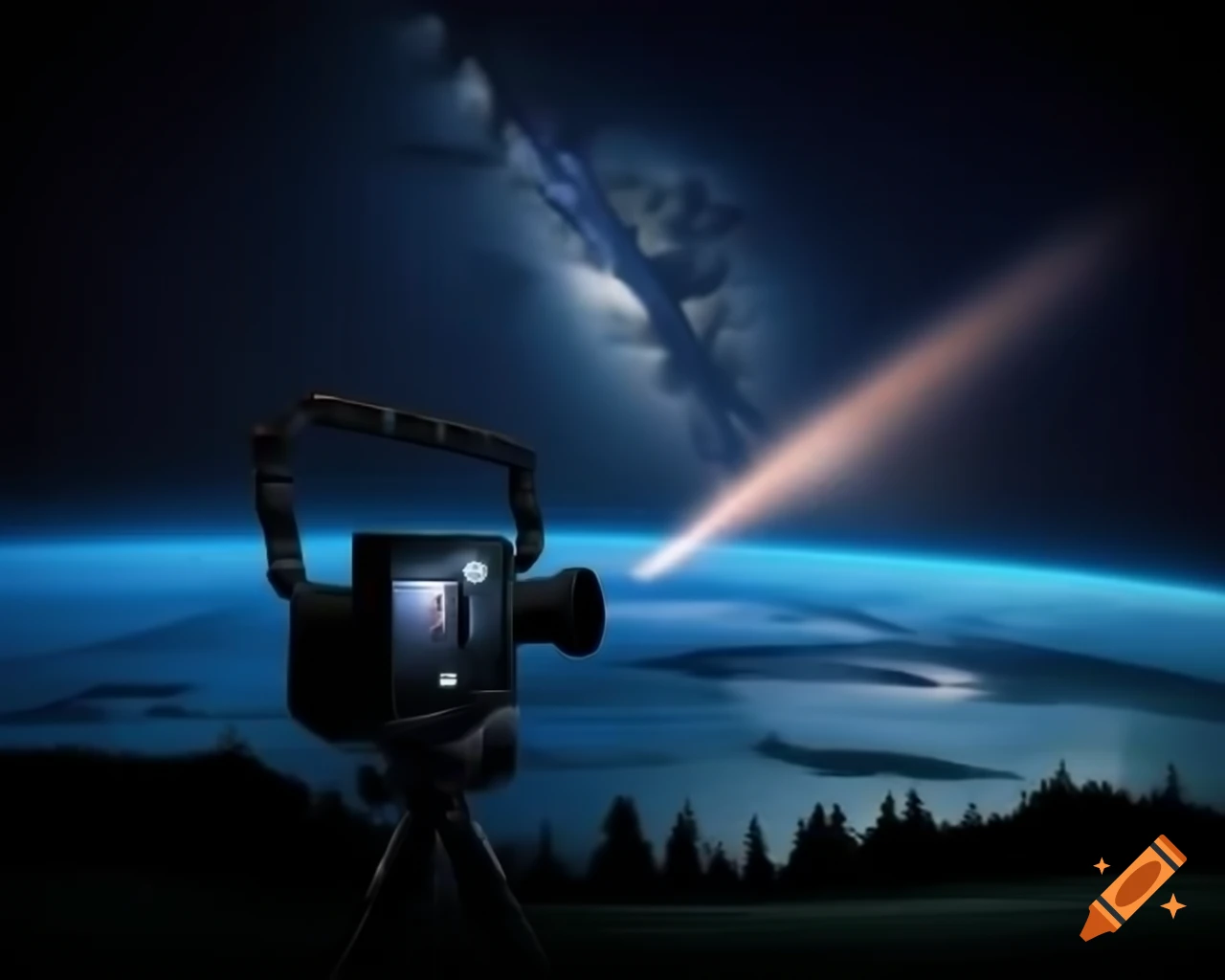 Exploring the universe with high-resolution 32K HDR visuals on Craiyon