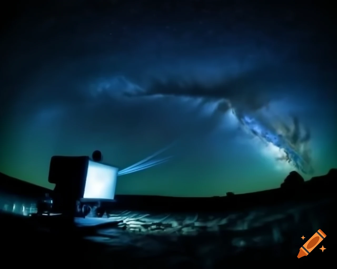 Exploring the universe with high-resolution 32K HDR visuals on Craiyon