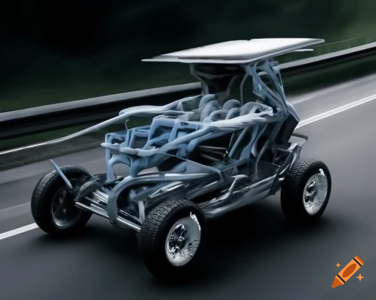 Innovative car design showcasing futuristic automotive concepts on Craiyon