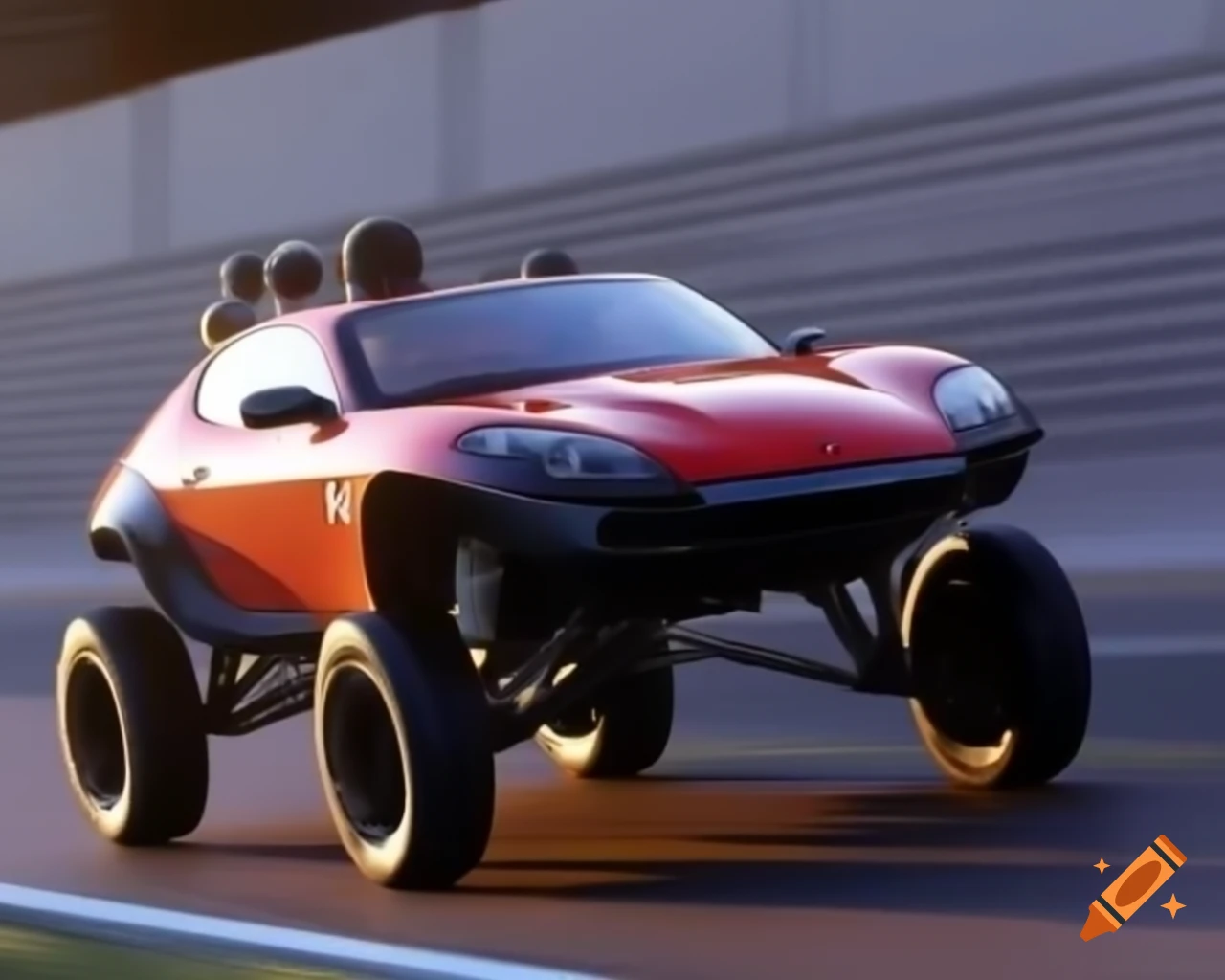 Innovative car design showcasing futuristic automotive concepts on Craiyon