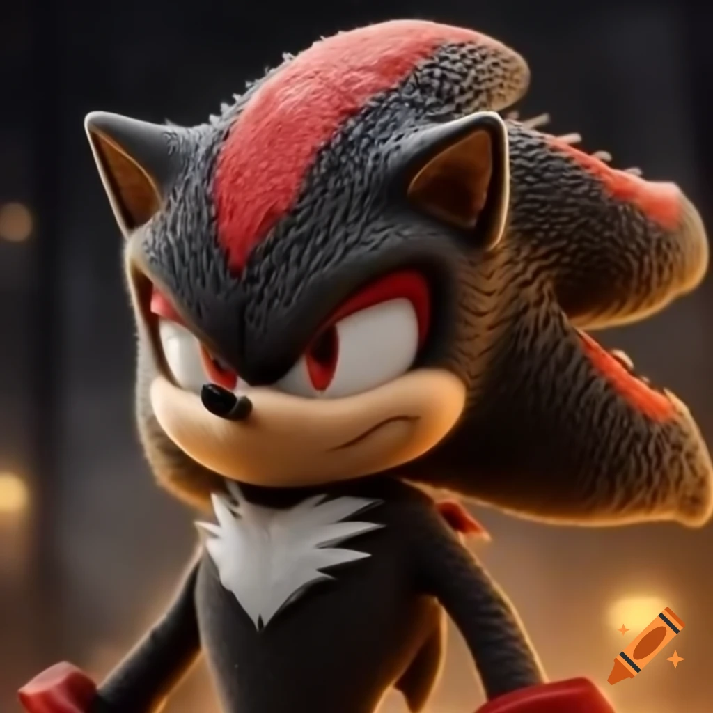 Shadow the hedgehog character on Craiyon