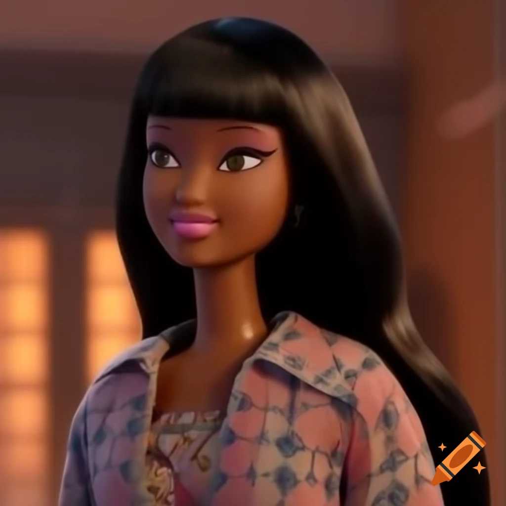 Creation of a bearded doll with human characteristics, featuring a ...