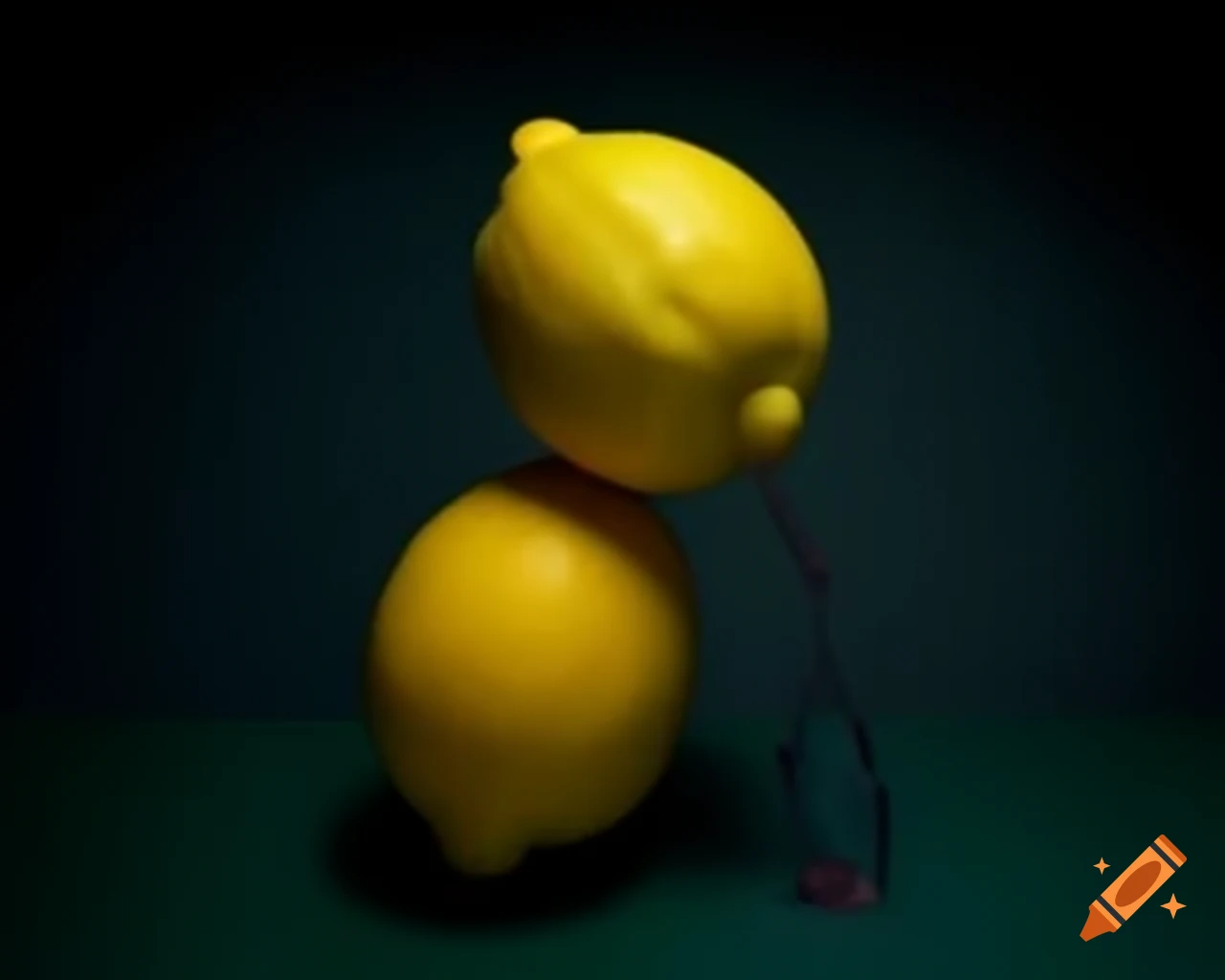 Mysterious Omega Mart lemons with intriguing story behind them on Craiyon