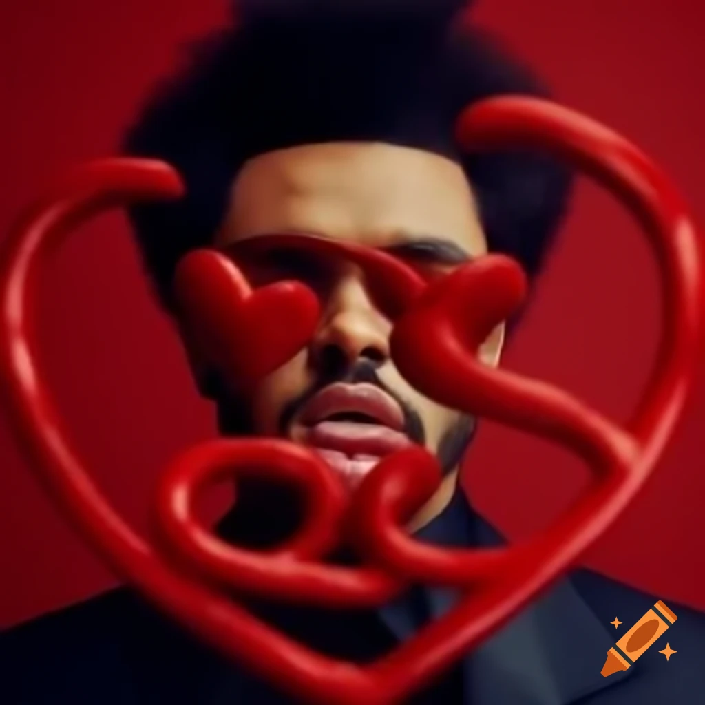 Open Hearts Song by The Weeknd with artistic representation of ...