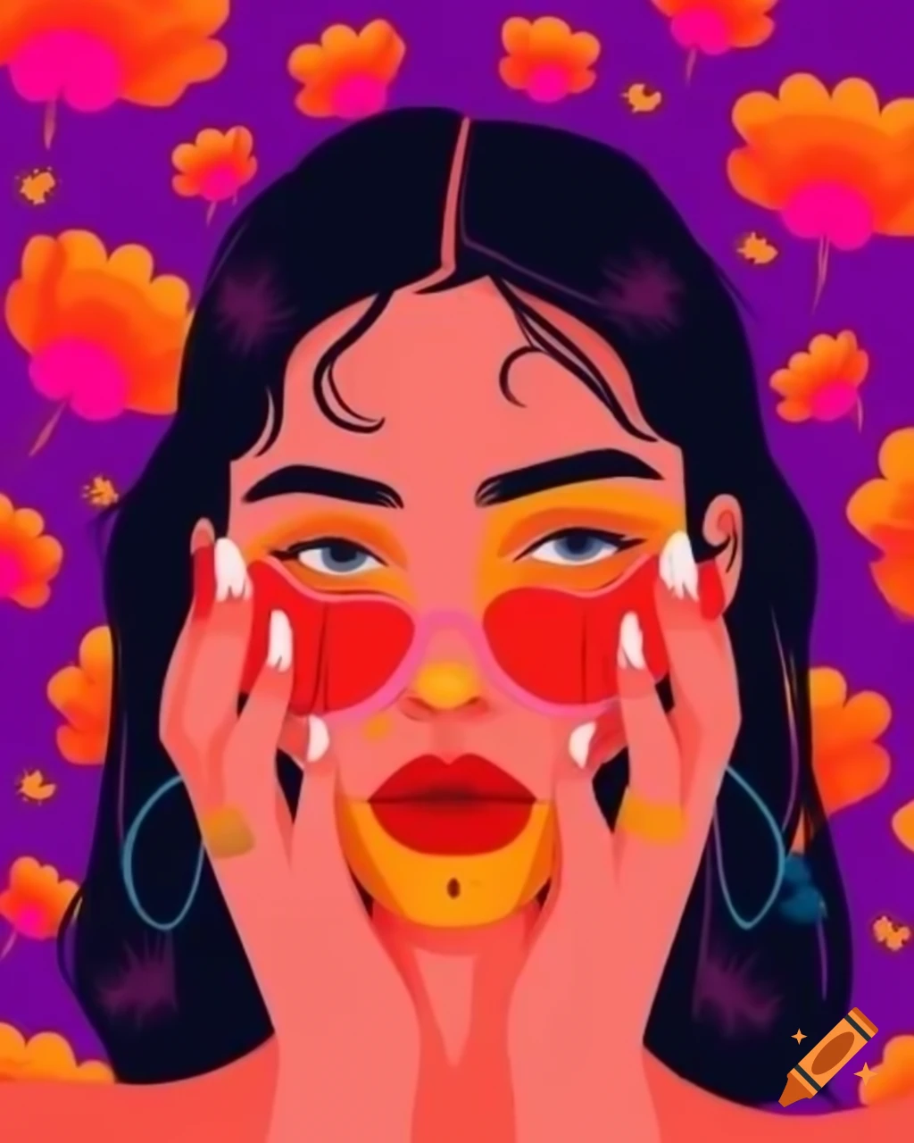 Creative and visually appealing poster design on Craiyon