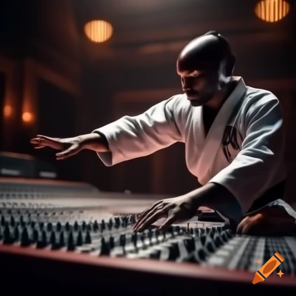 Karate dojo named Unique Fang featuring theatrical mixing stage and ...