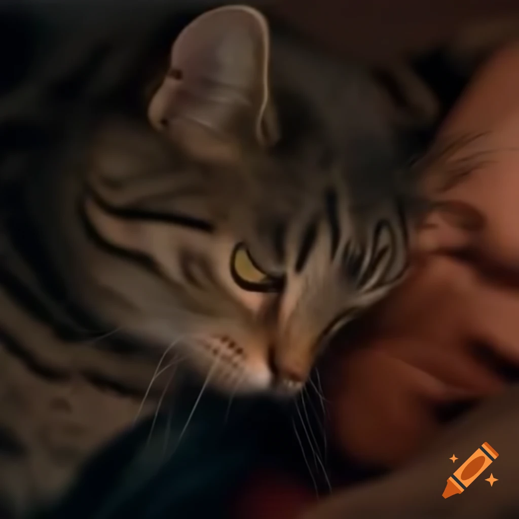 Fictional character Dylan Joseph Scott depicted as a cat with a ...