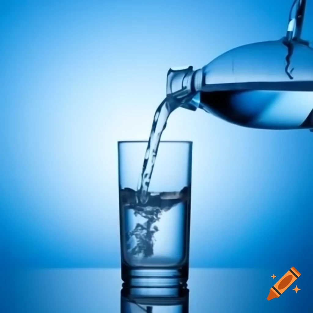 Advice on drinking clean water by boiling or filtering on Craiyon