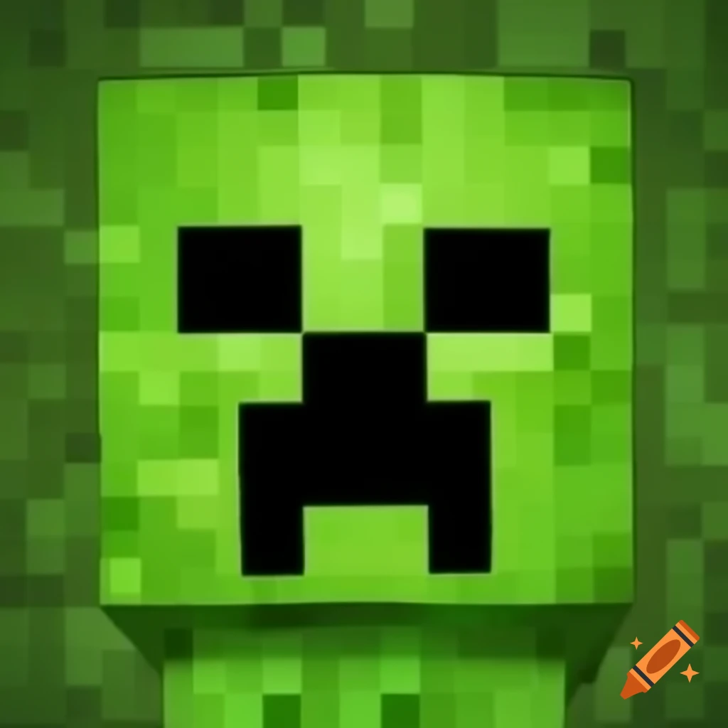 Minecraft Karakters Creeper Gezicht Minecraft Creeper Vinyl Design