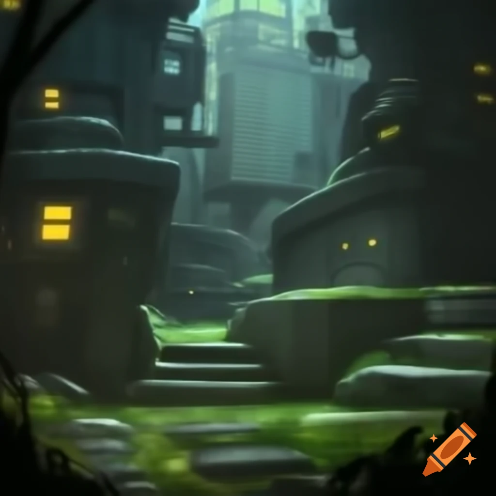 Concept of stonepunk aesthetic on Craiyon