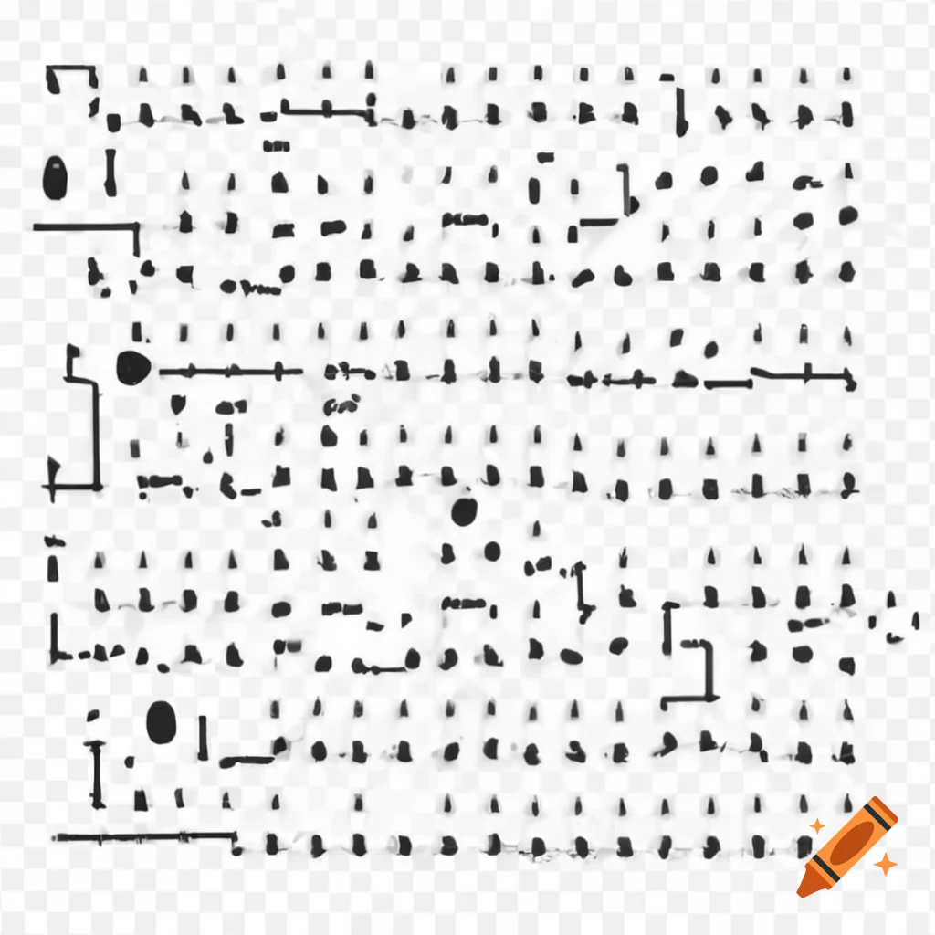 Transparent background sprite sheet layout with stick-figure running ...