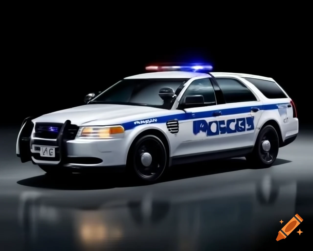 2026 modernized Ford Crown Victoria police interceptor with California ...
