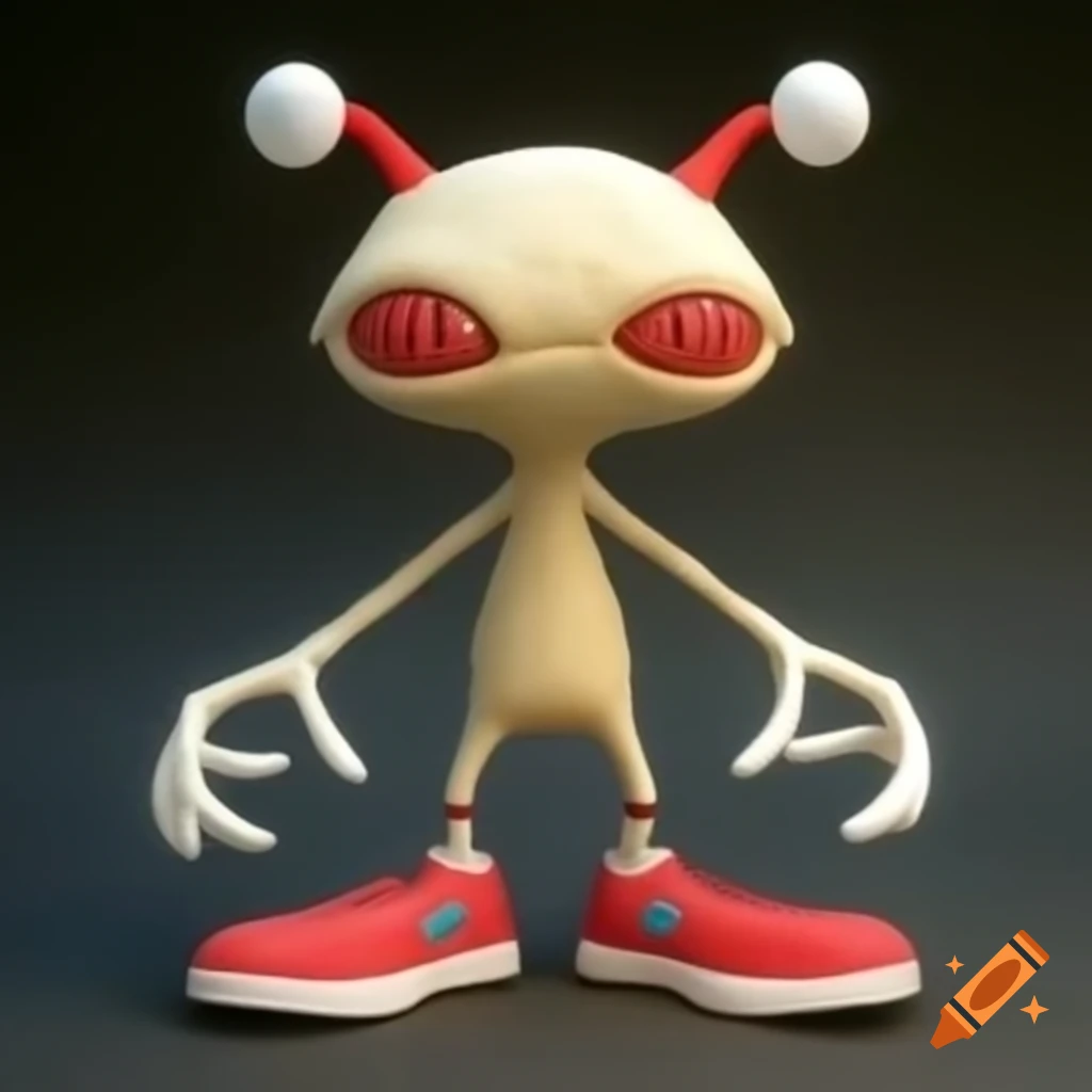 Oreo cookie character with sneakers and human-like limbs on Craiyon