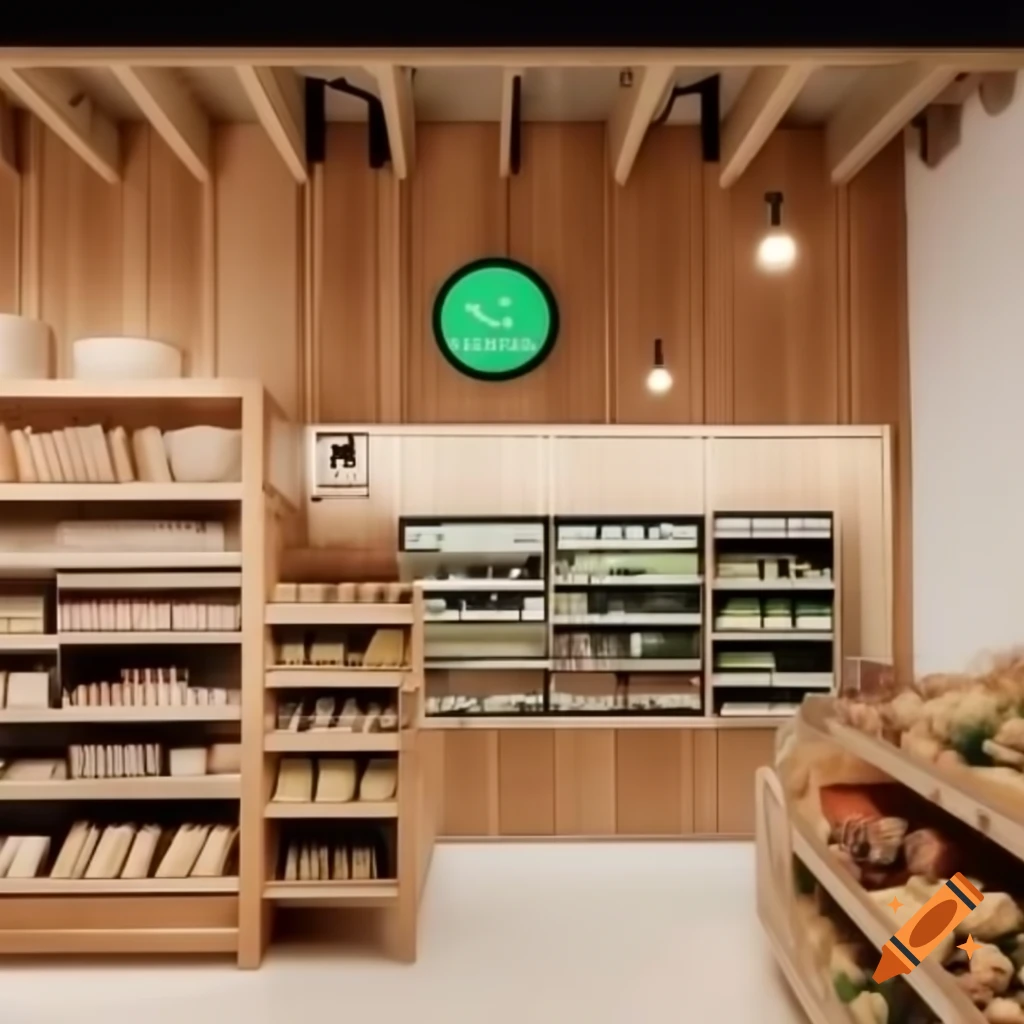 Rustic modern convenience store 'La Campiña' with clean logo and cozy ...