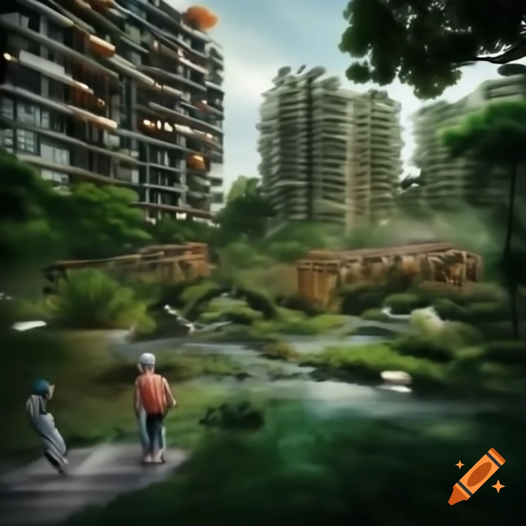 Kampong-themed landscape in Singapore park showcasing biodiversity and ...
