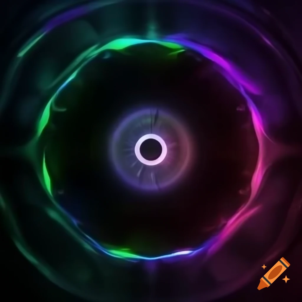 Psychedelic optical illusion CD cover design for harsh noise project 'Animal Lust' on Craiyon