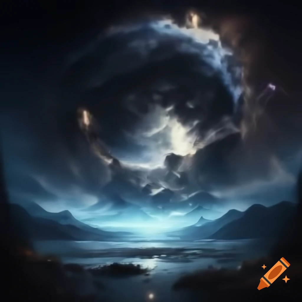 Artistically detailed anime scene with mesmerizing visuals on Craiyon