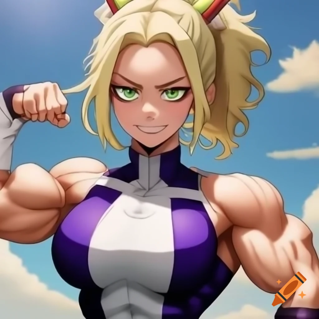 Female original character from My Hero Academia with green eyes and ...