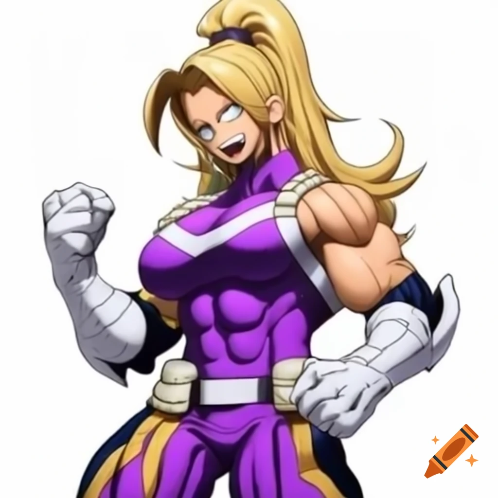My Hero Academia original character with muscular build, blonde ...