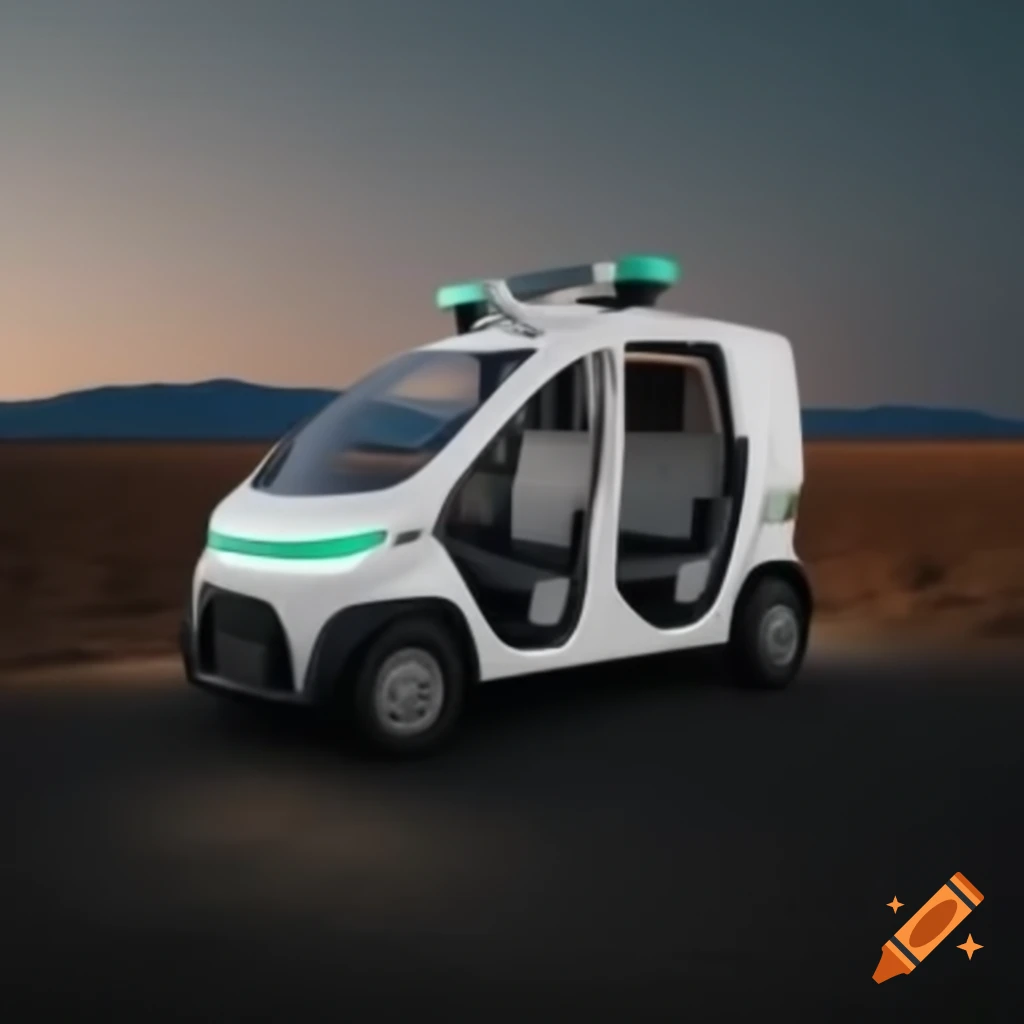 Compact self-driving emergency vehicle for wildfire evacuation with ...