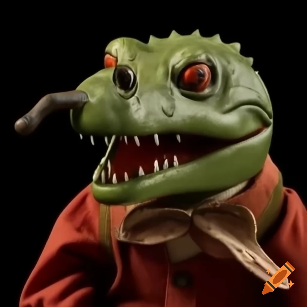 Italian cocktail Bombardino served with unique crocodile design on Craiyon