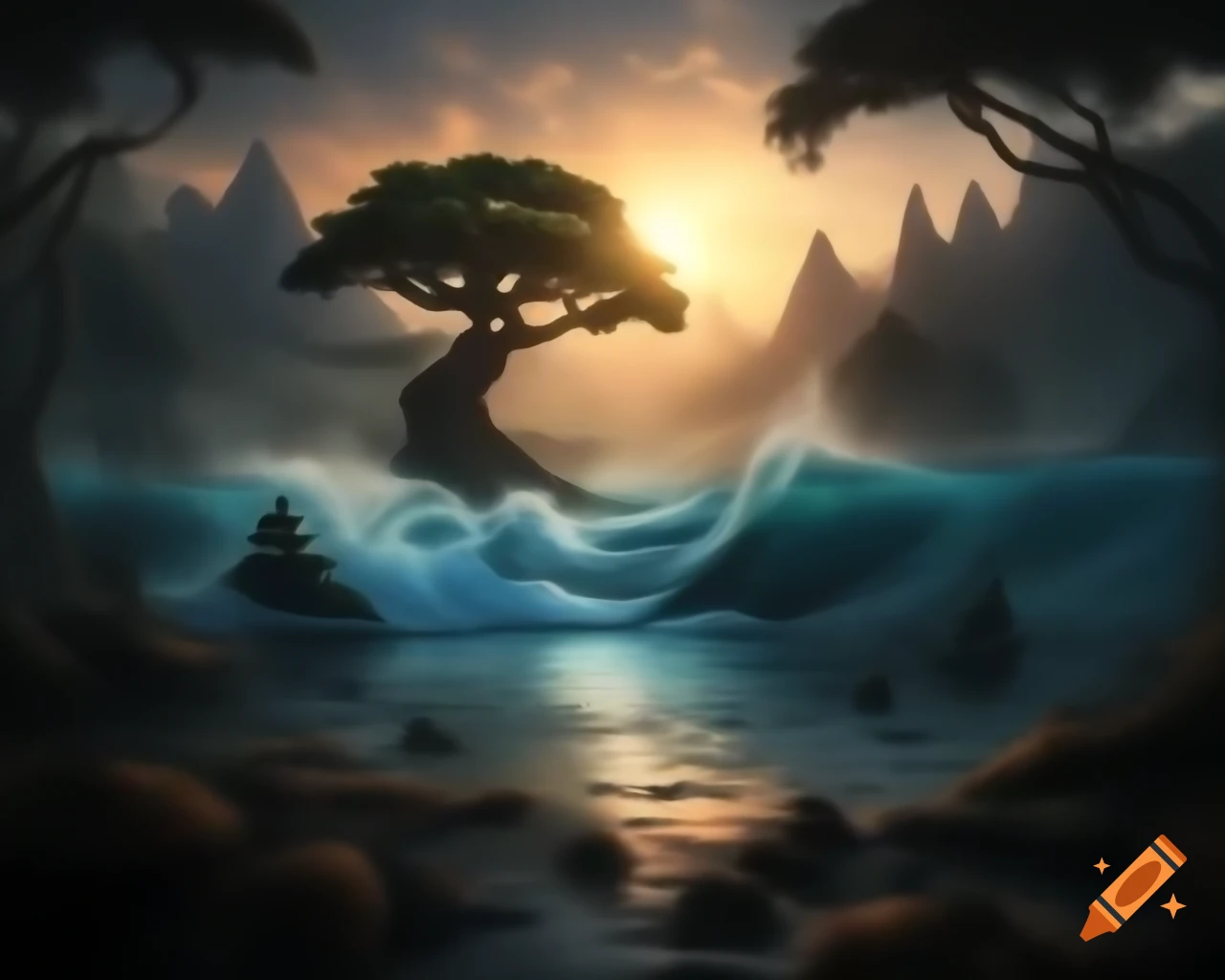 Exploration of humanity's adaptation to enchanted ecosystem in fantasy ...