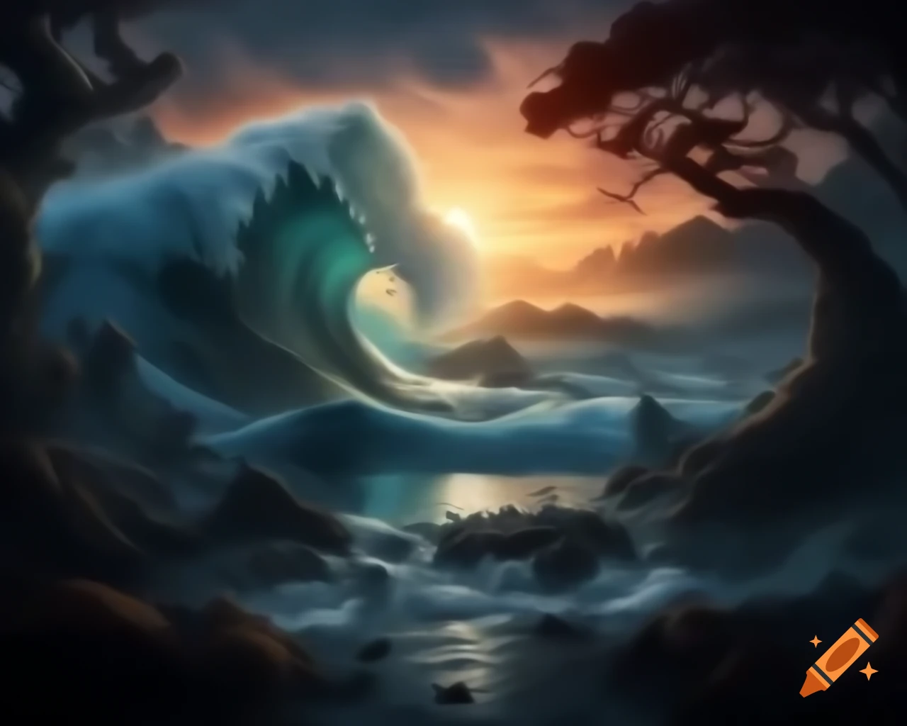 Exploration of humanity's adaptation to enchanted ecosystem in fantasy ...