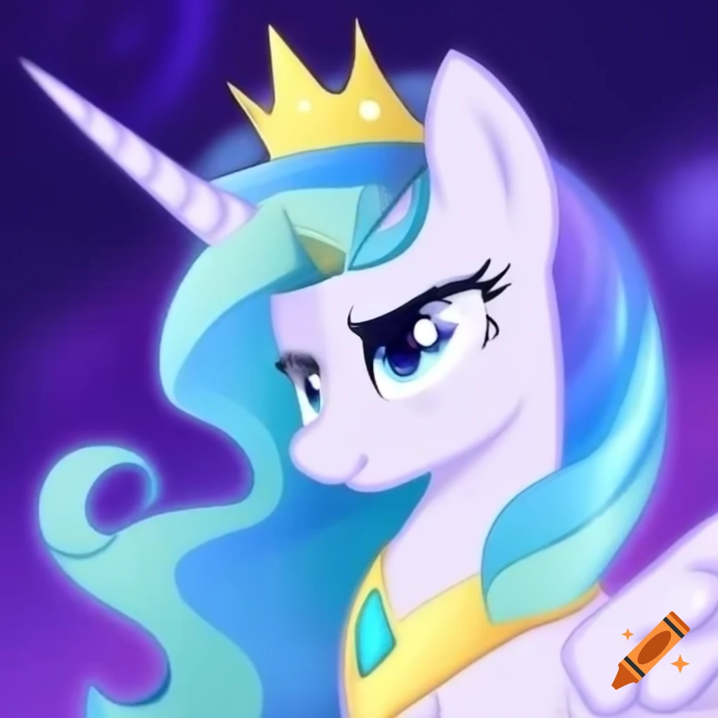 Blonde character resembling Princess Celestia with Luna's hairstyle in ...