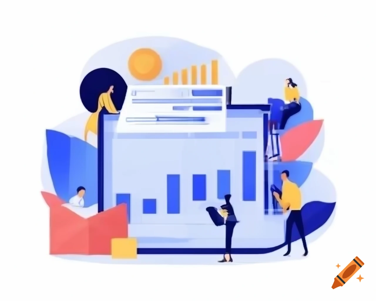 Conceptual graphic of business collaboration between ISG and AOPD logos ...