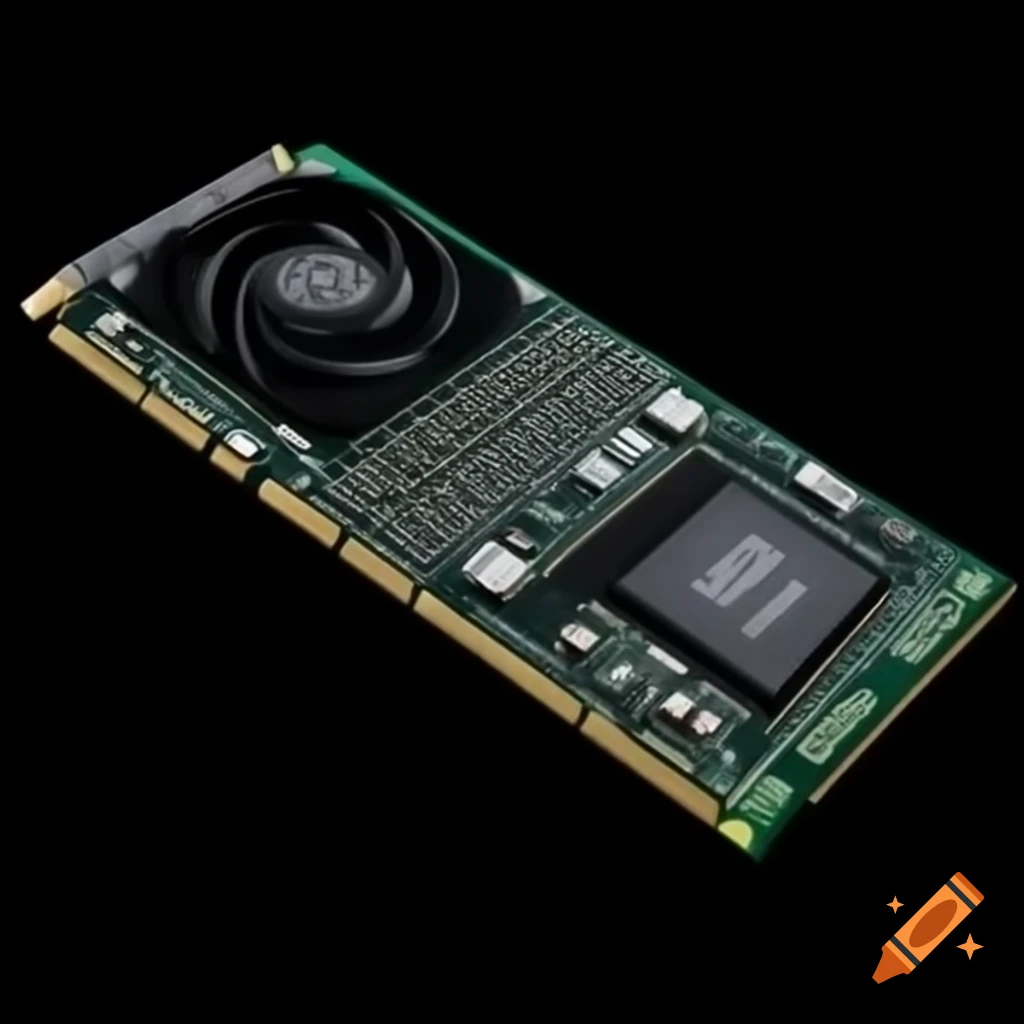 M.2 NVMe SSD technology with sleek design on Craiyon