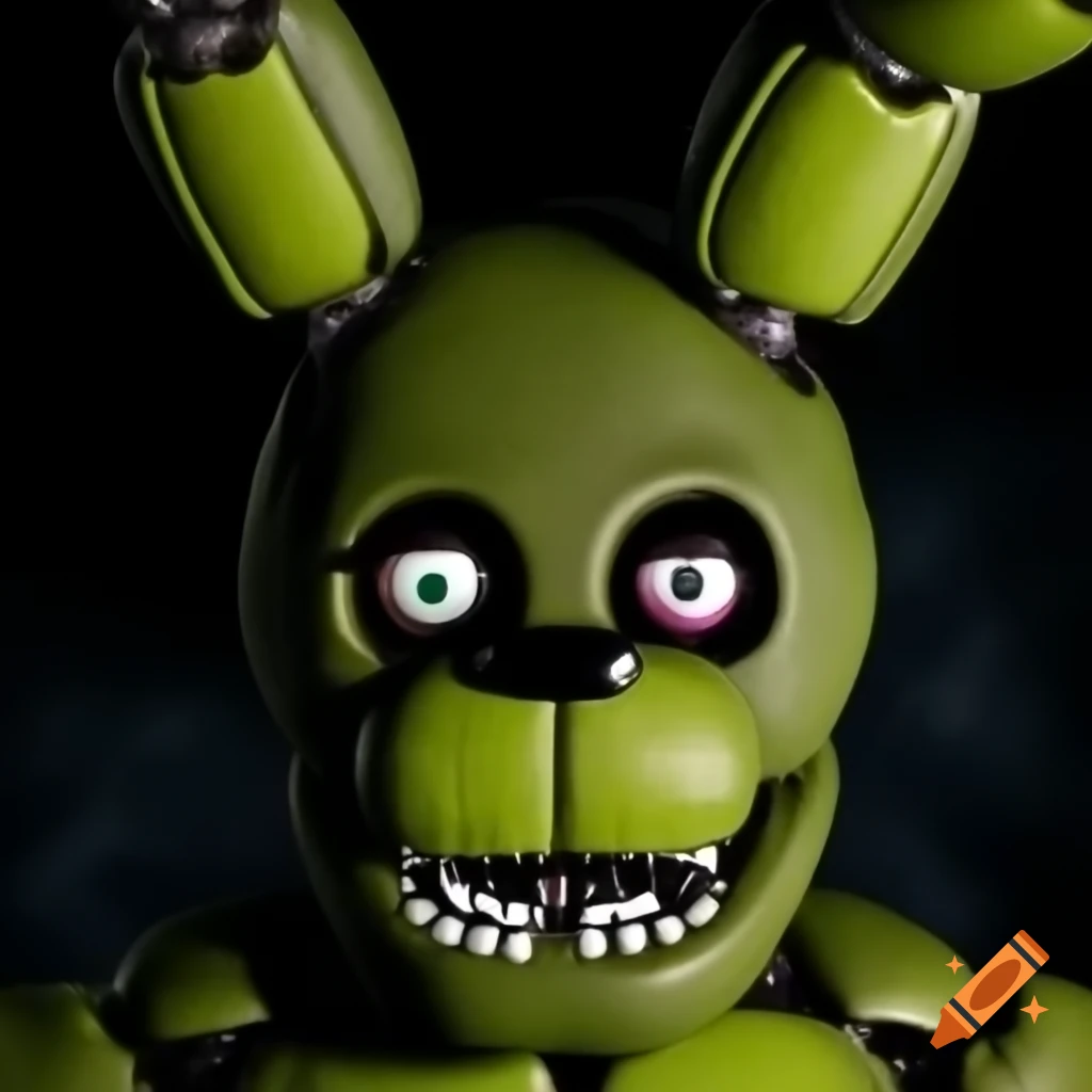Springtrap character from Five Nights at Freddy's series on Craiyon