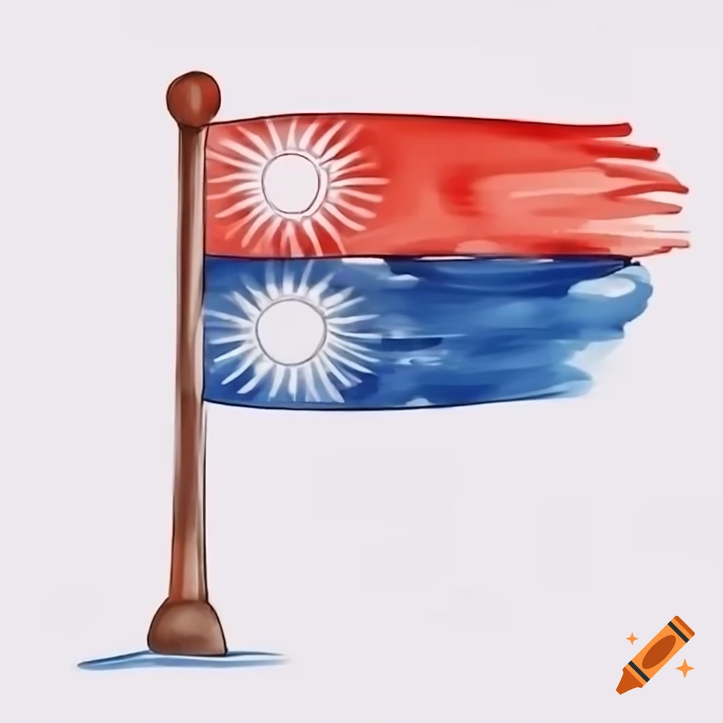 Flag design symbolizing hope, survival, and themes of post-apocalyptic ...