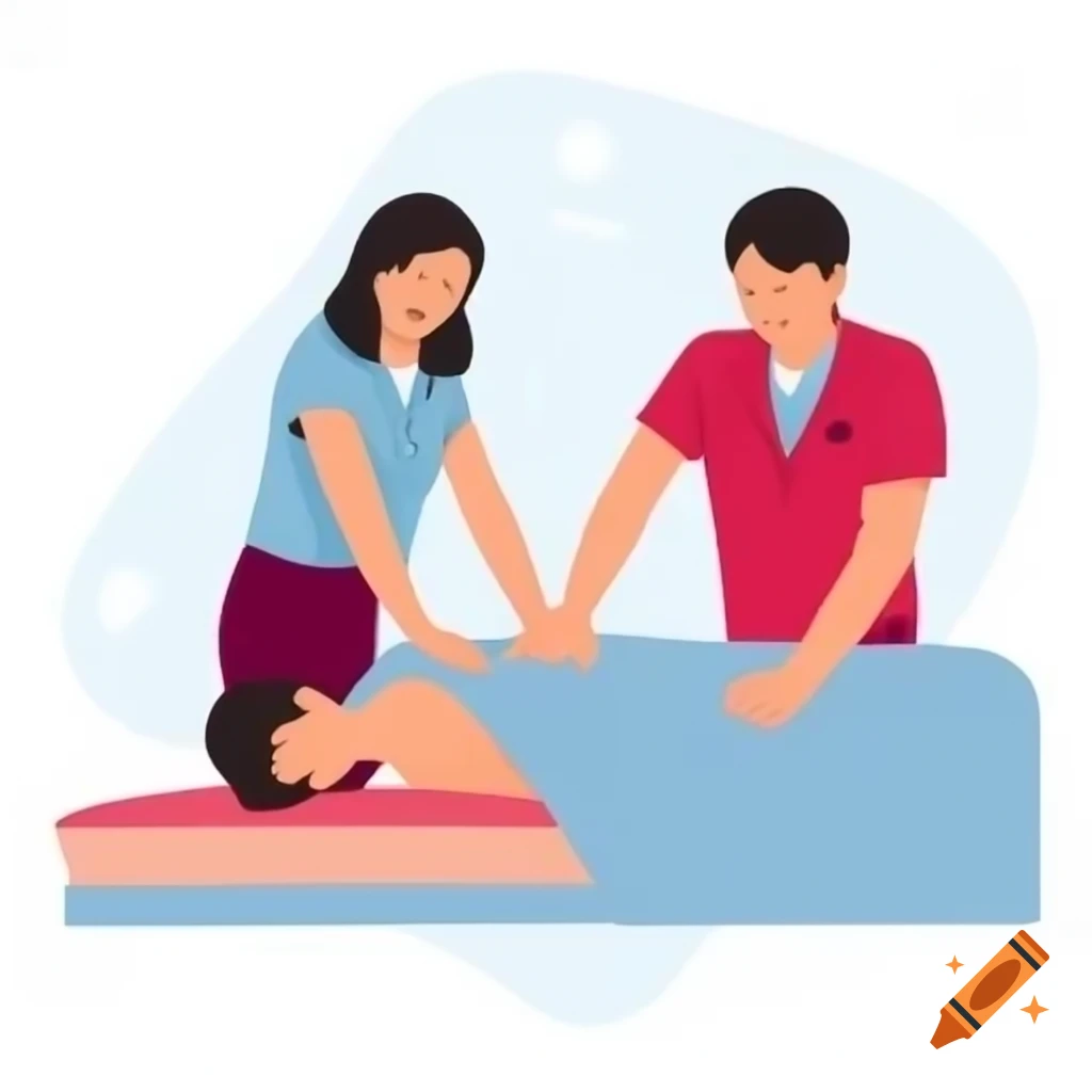 Relaxing massage session with a soothing atmosphere on Craiyon