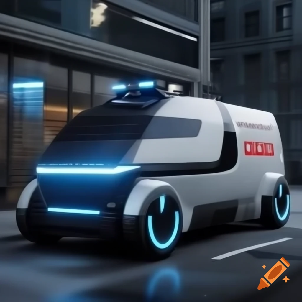 Futuristic Transformer named Crossfade in robot and delivery van modes ...