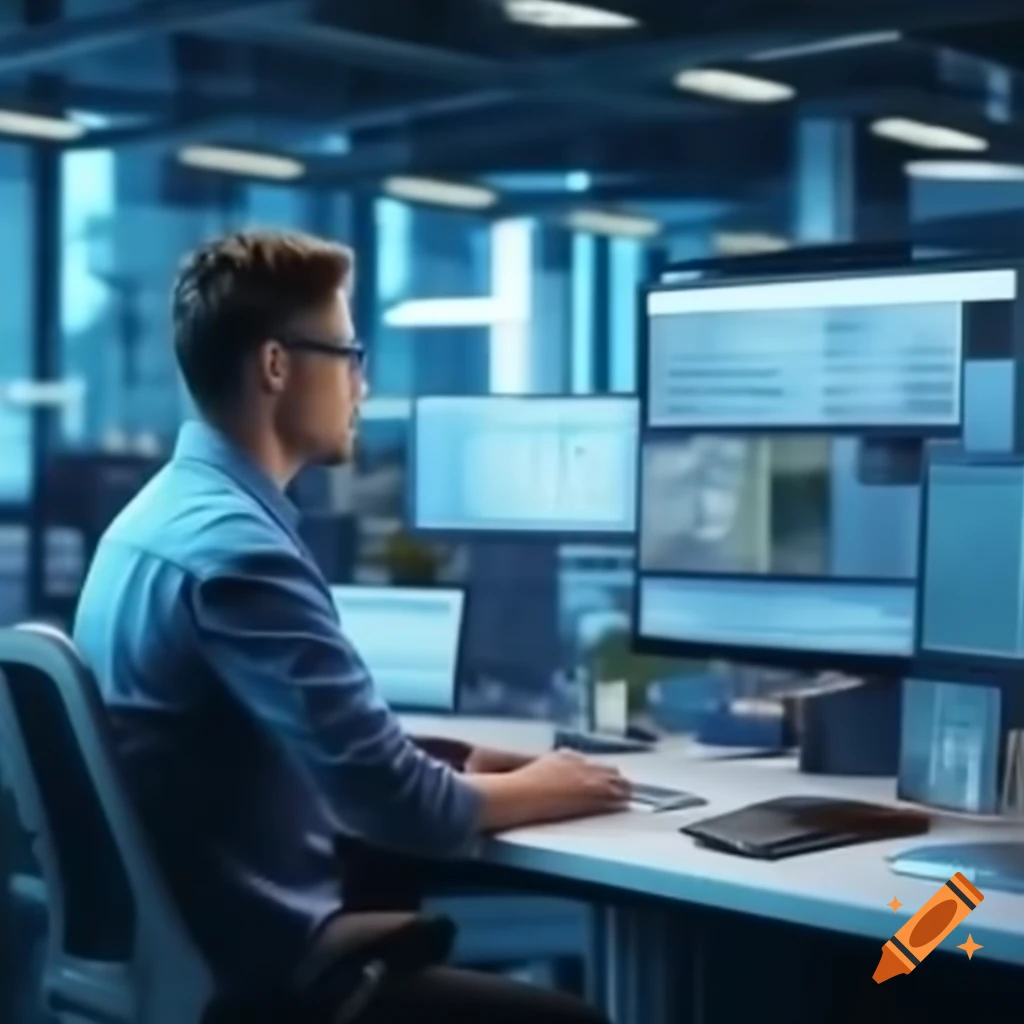 React JS developer creating banner for Fiverr gigs on Craiyon