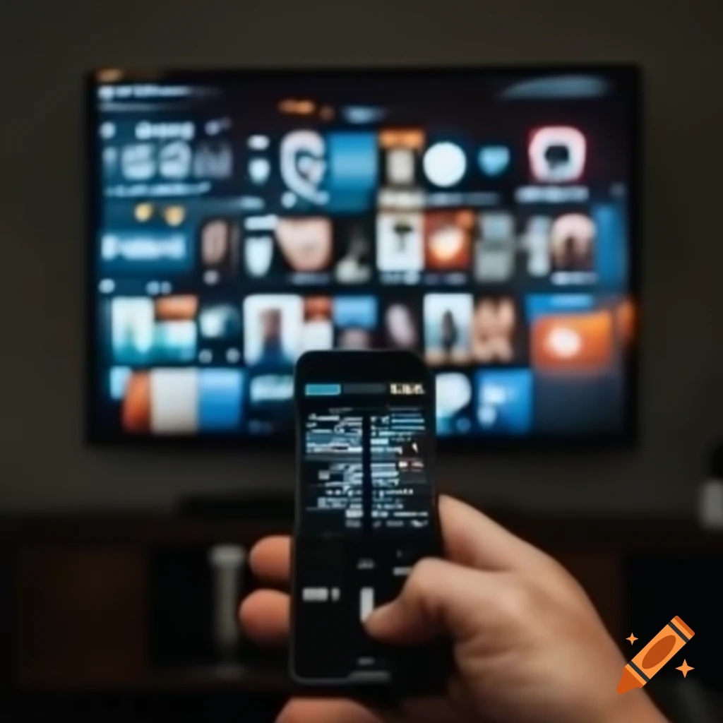 IPTV advertisement on television for Facebook Marketplace on Craiyon