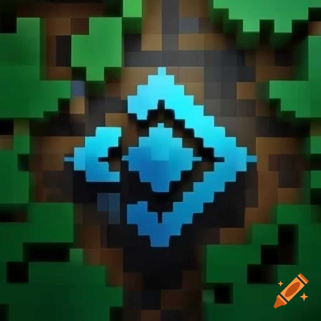 High-quality logo for Minecraft PvP faction server featuring combat characters on Craiyon