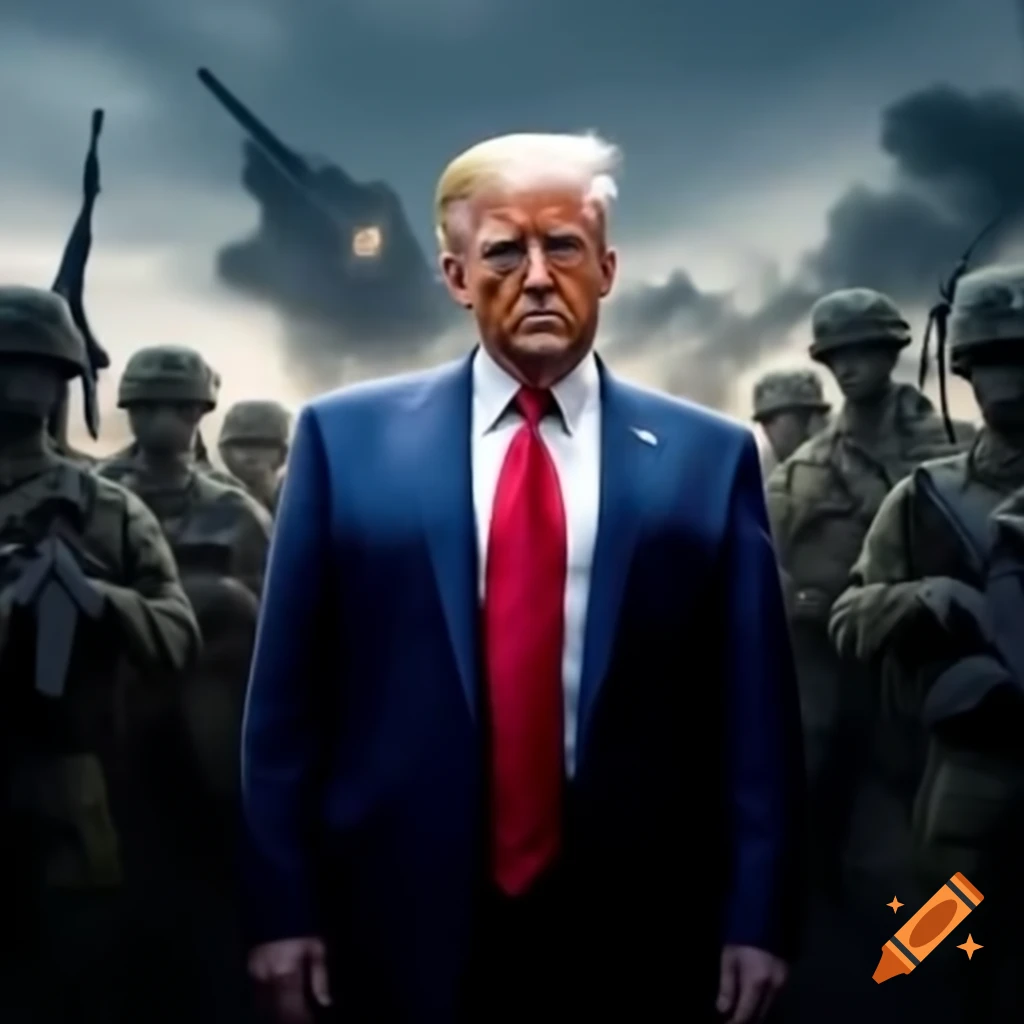 Dramatic scene of battle between United States Army and anarchist group ...