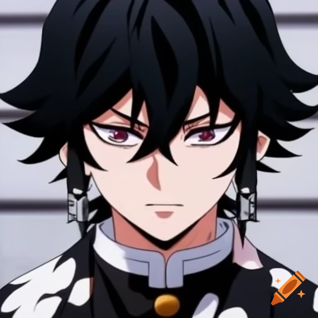 Masculine male anime character with strong jawline and distinct ...