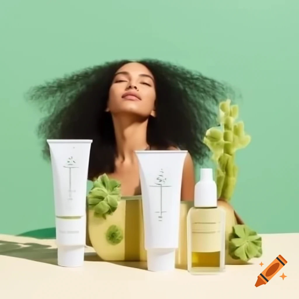 Professional brand photography for Green Roots natural hair and body ...