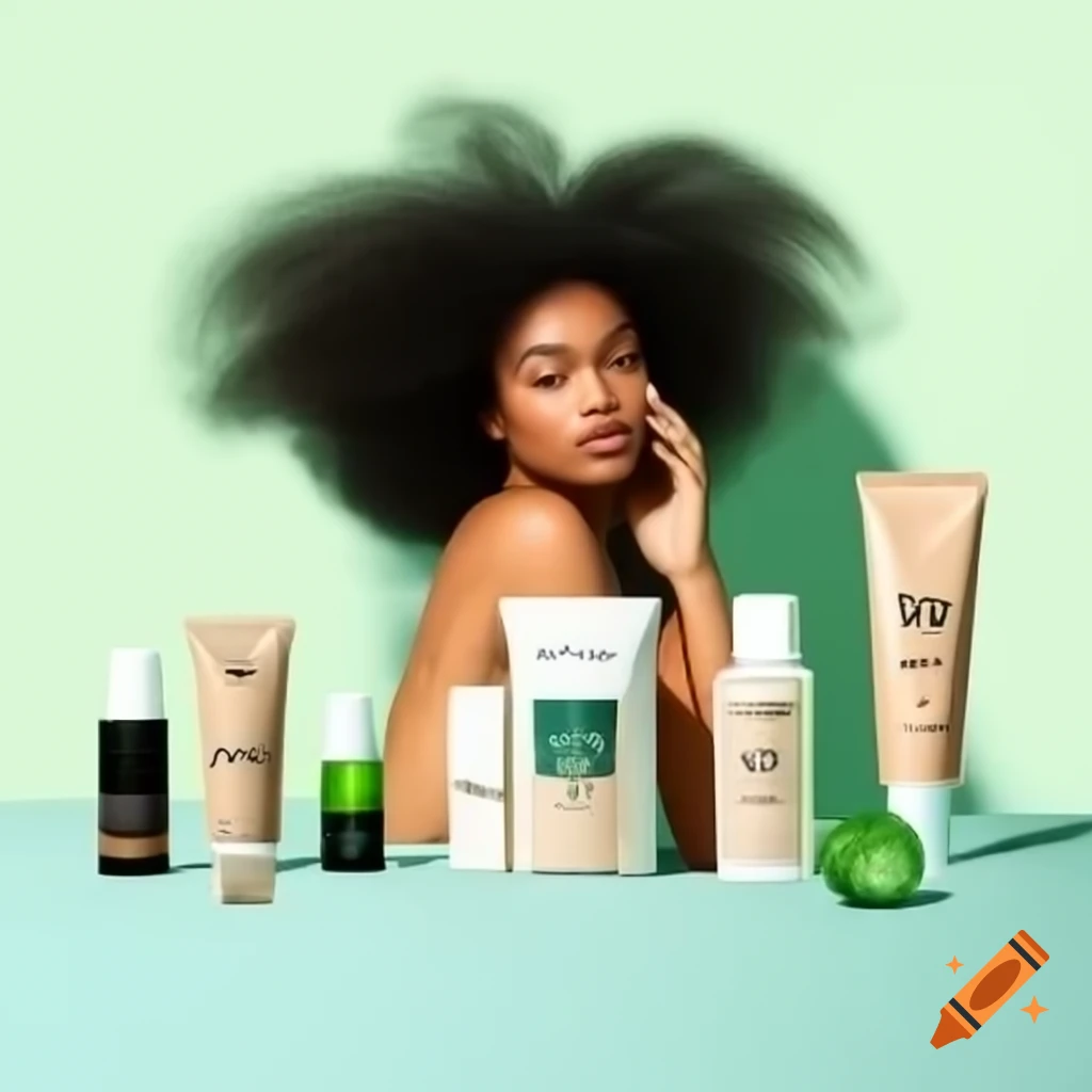 Professional brand photography for Green Roots natural hair and body ...