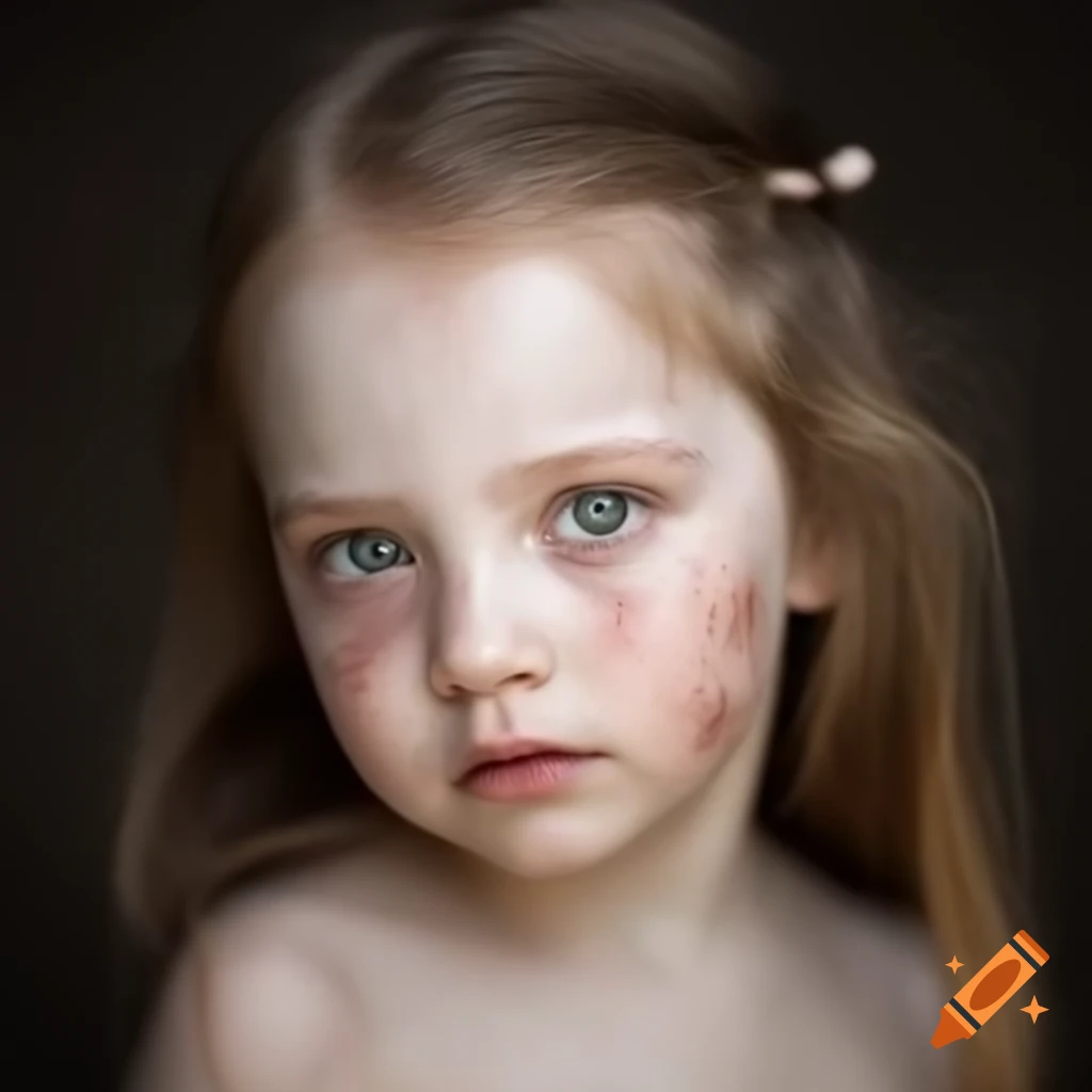 Girl with pale skin, brunette hair, and brown eyes wearing a hair band ...