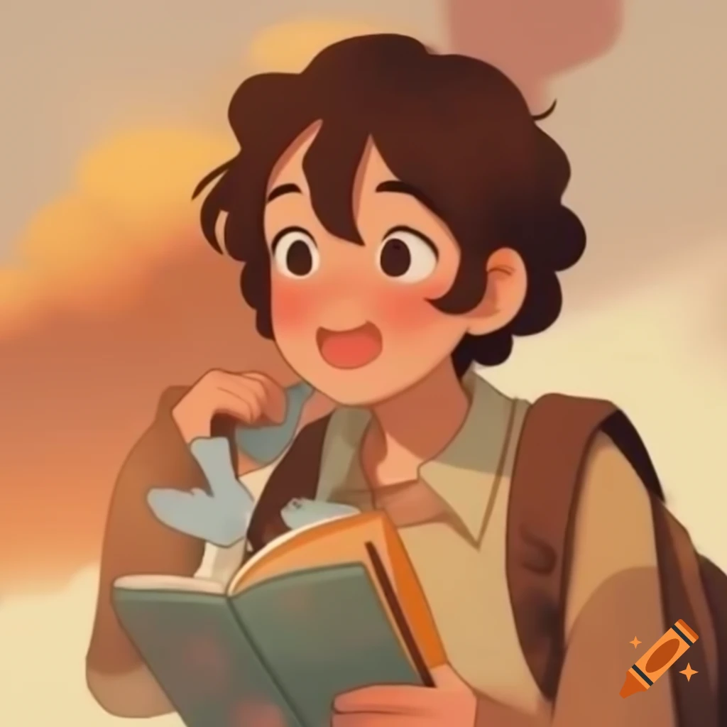 Ghibli-style illustration of first-year student from Seoul National ...