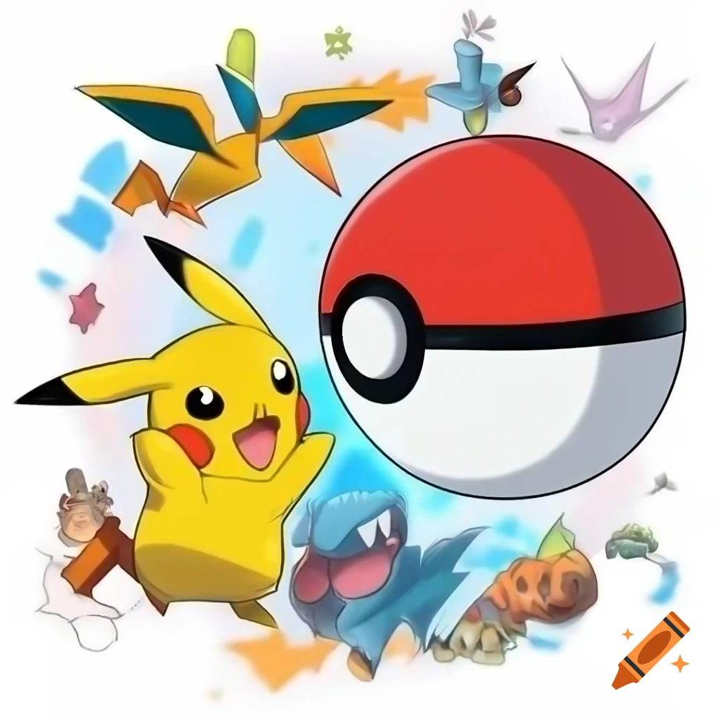 Pokemon WHAT IFs text in Pokemon style on Craiyon