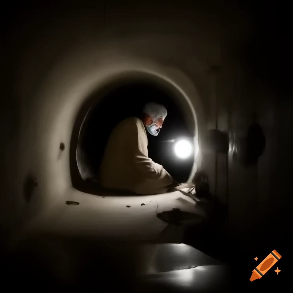 Ayatollah Khamenei in underground bunker, frightened and attempting to ...