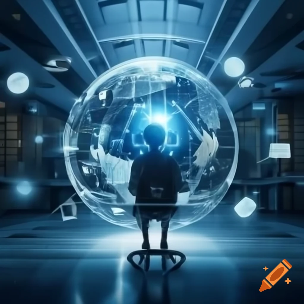 EduSphere AI-driven adaptive learning system for classrooms on Craiyon