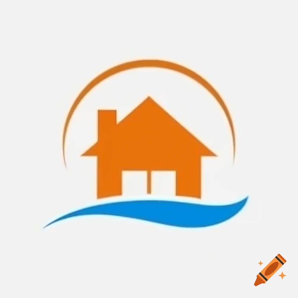 Real estate logo for Orange Albert Realty on Craiyon